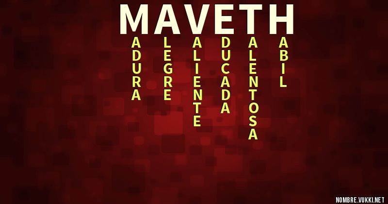 Qué significa maveth