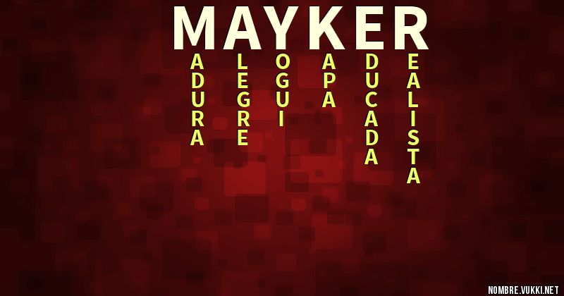 Qué significa mayker