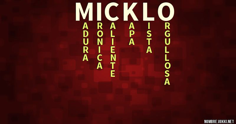 Qué significa micklo