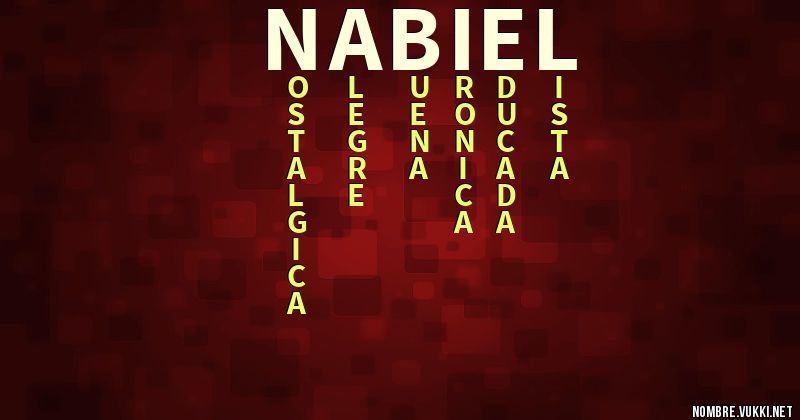 Qué significa nabiel