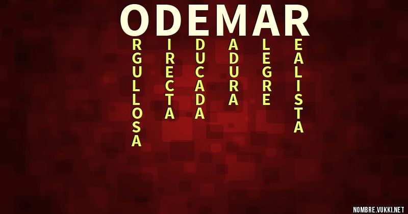 Qué significa odemar