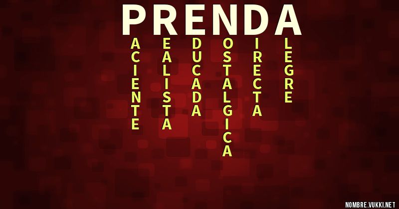 Qué significa prenda
