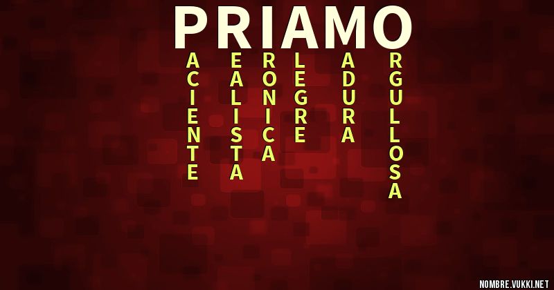 Qué significa priamo