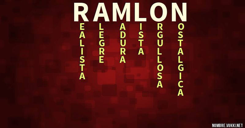 Qué significa ramlon