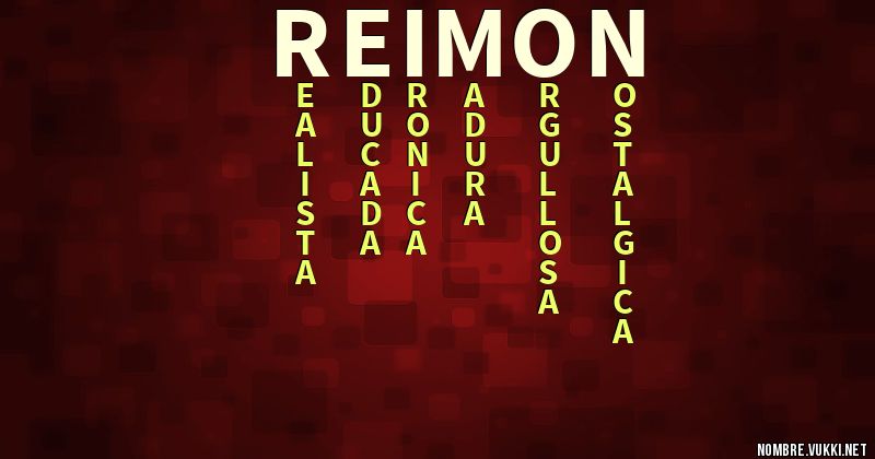 Qué significa reimon