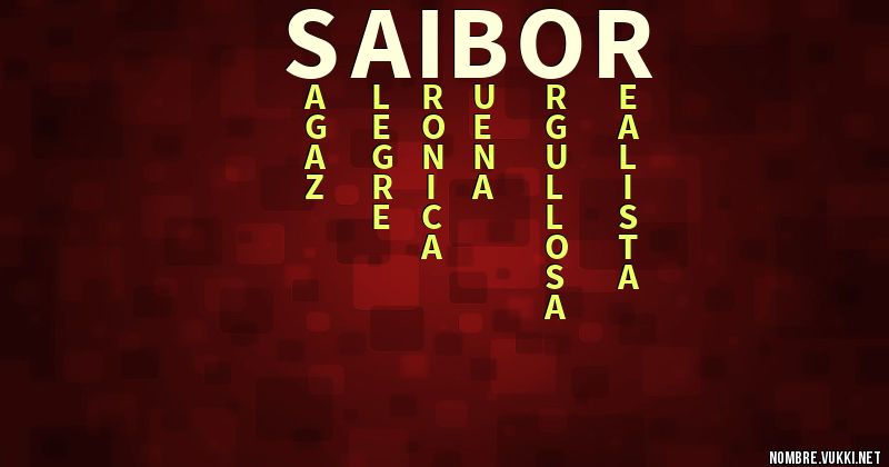 Qué significa saibor