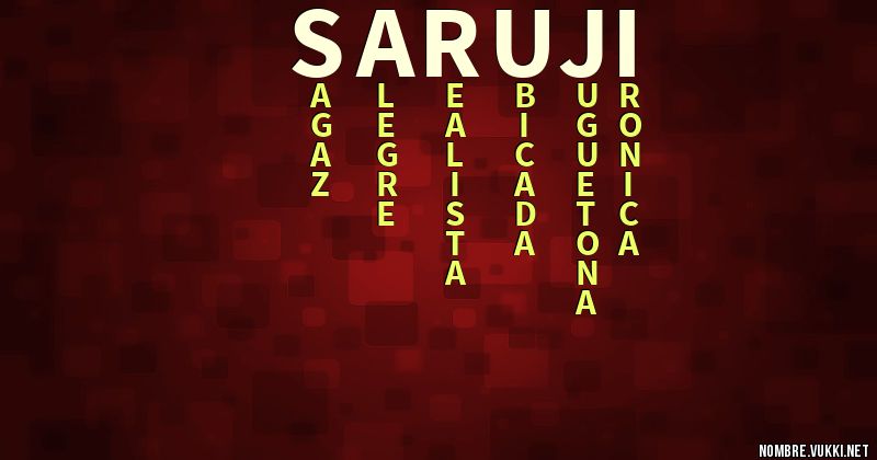 Qué significa saruji