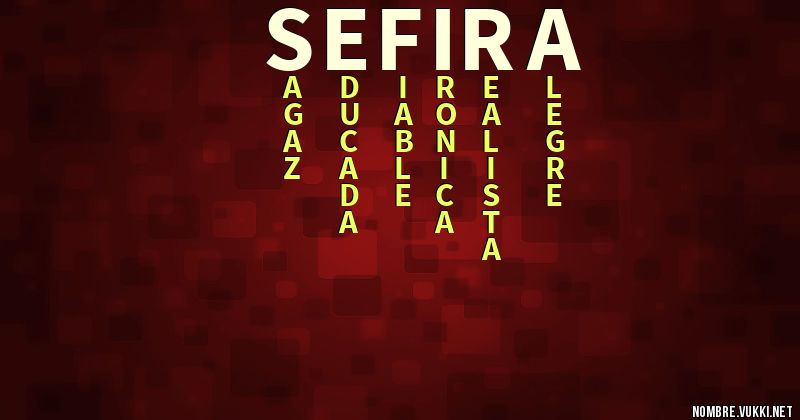Qué significa sefira