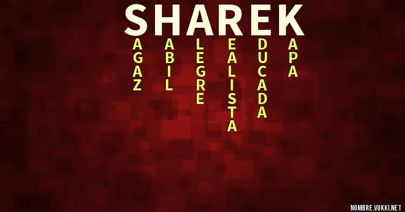 Qué significa sharek