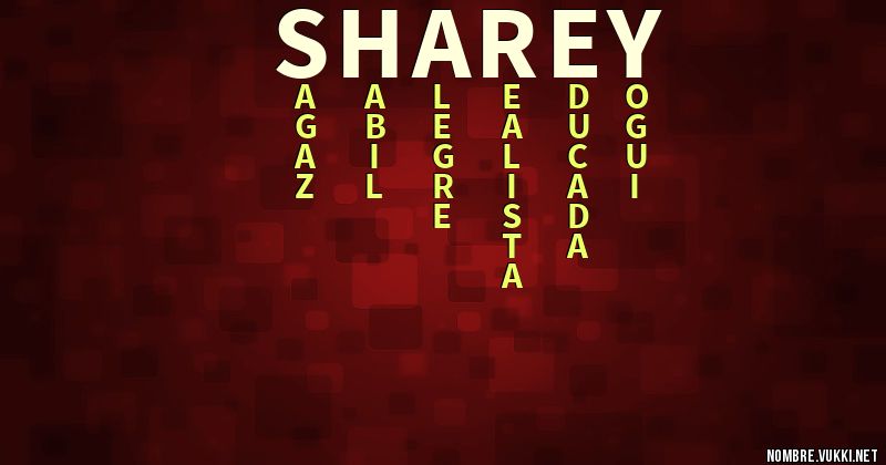 Qué significa sharey