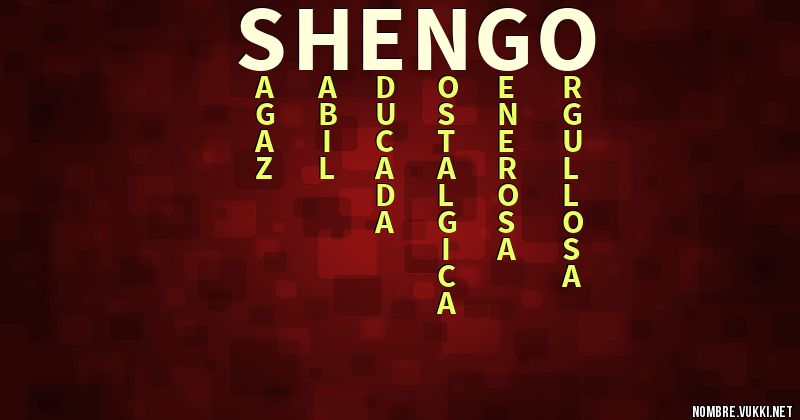 Qué significa shengo