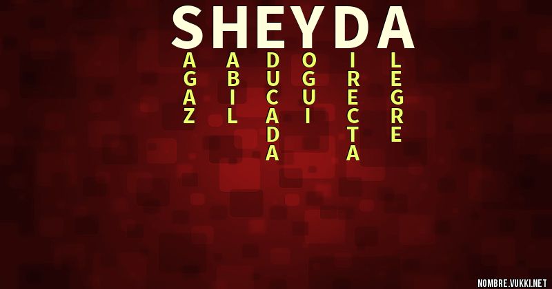 Qué significa sheyda
