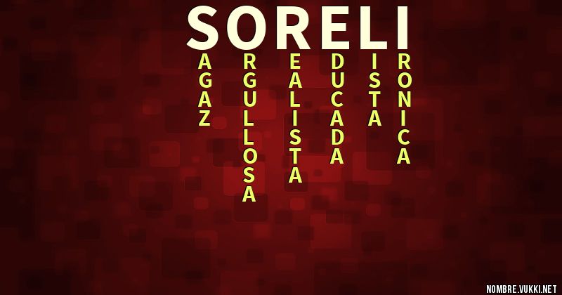 Qué significa soreli