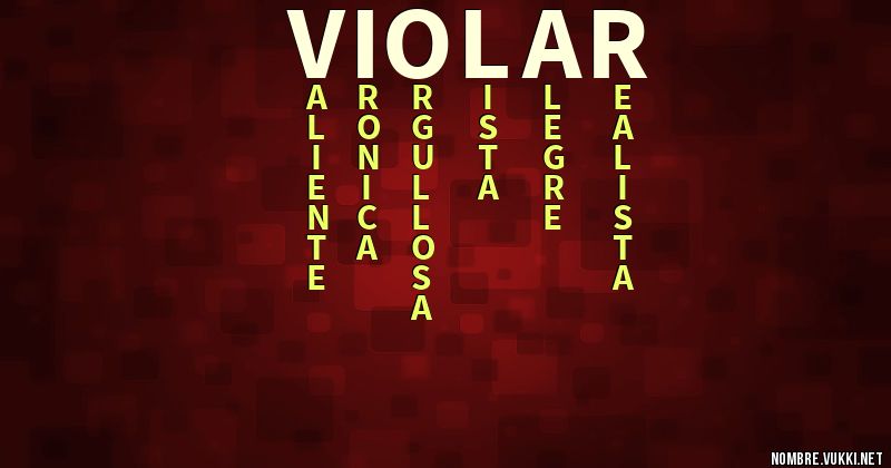 Qué significa violar