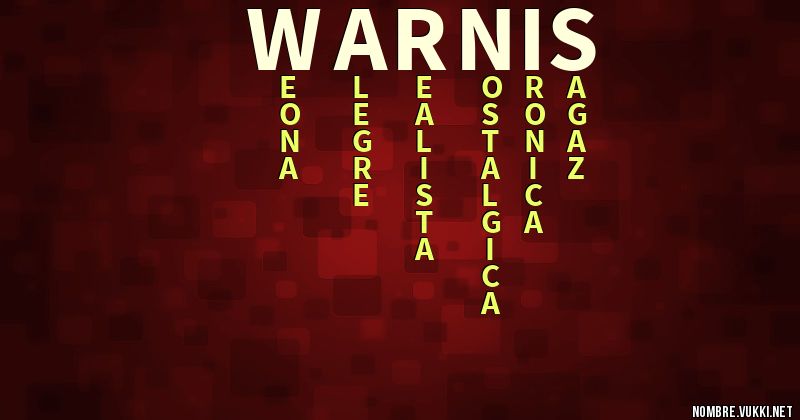 Qué significa warnis