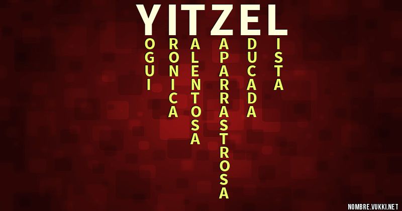 Qué significa yitzel