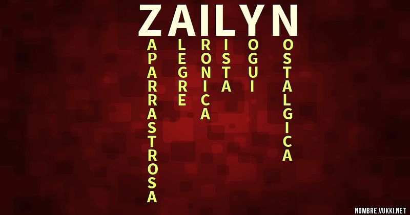 Qué significa zailyn