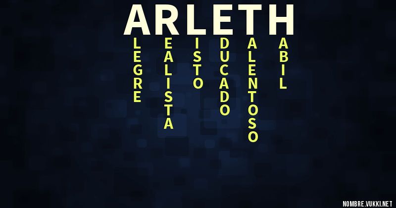 Qué significa arleth