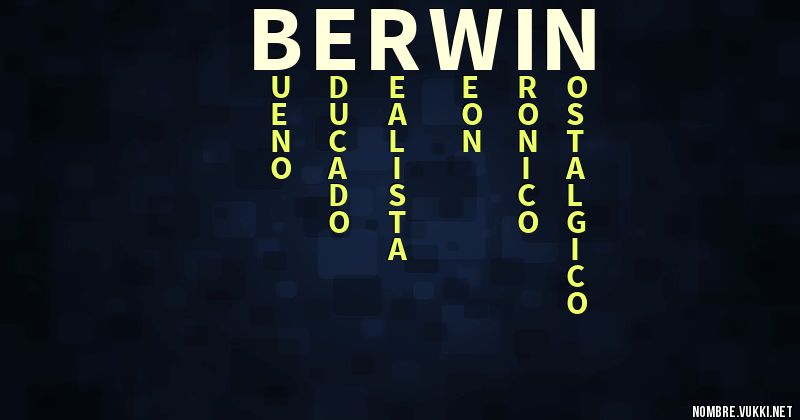 Qué significa berwin