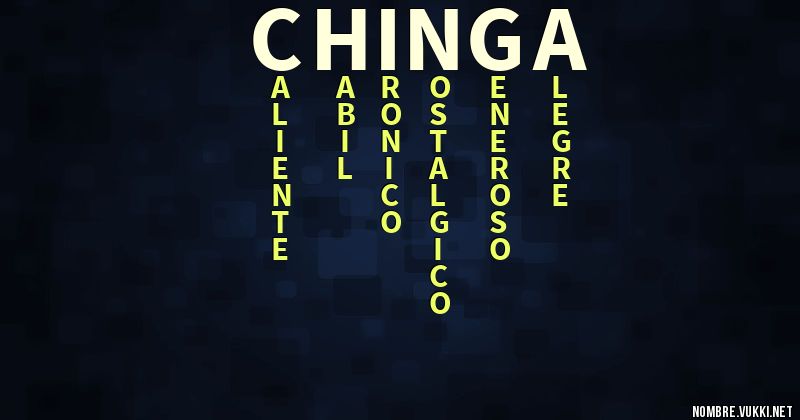 Qué significa chinga