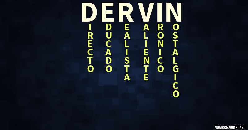 Qué significa dervin