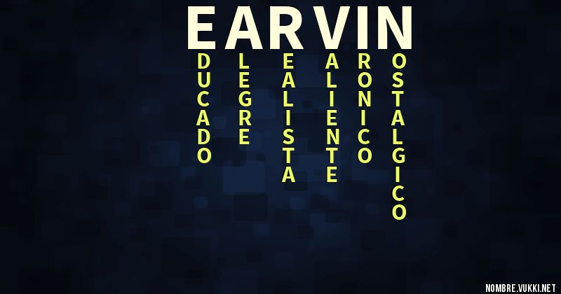 Qué significa earvin