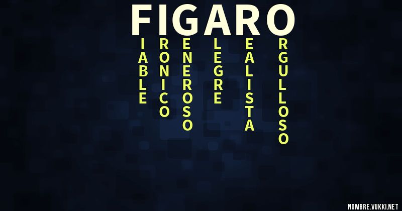Qué significa figaro