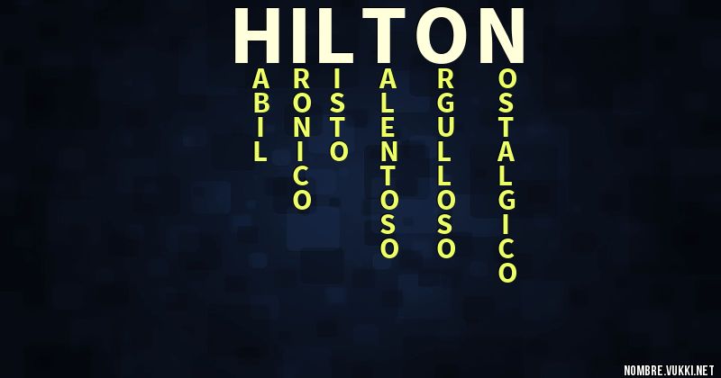Qué significa hilton