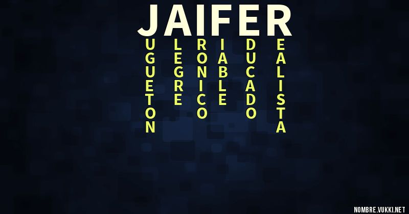 Qué significa jaifer