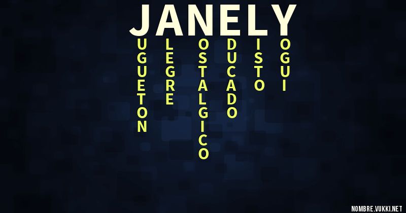 Qué significa janely