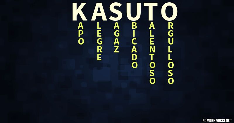 Qué significa kasuto