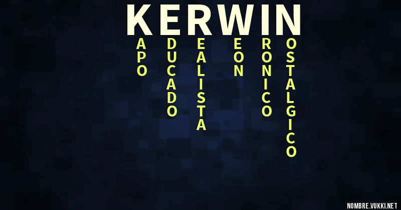 Qué significa kerwin