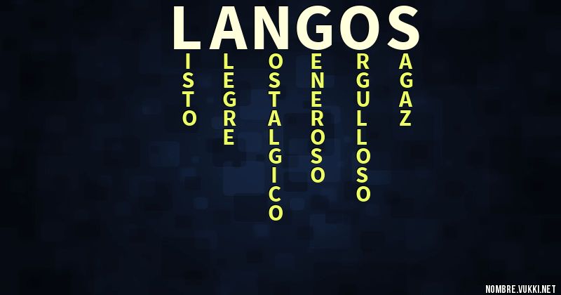 Qué significa langos