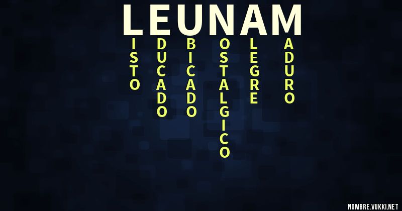 Qué significa leunam