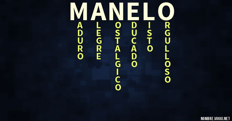 Qué significa manelo