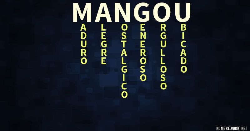 Qué significa mangou