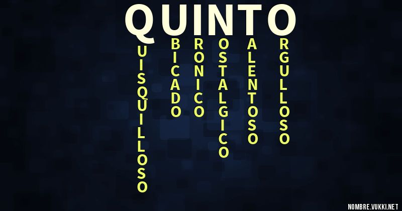 Qué significa quinto