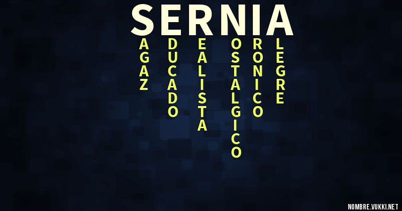 Qué significa sernia