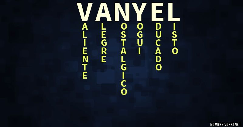 Qué significa vanyel