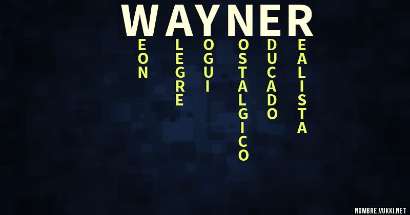 Qué significa wayner