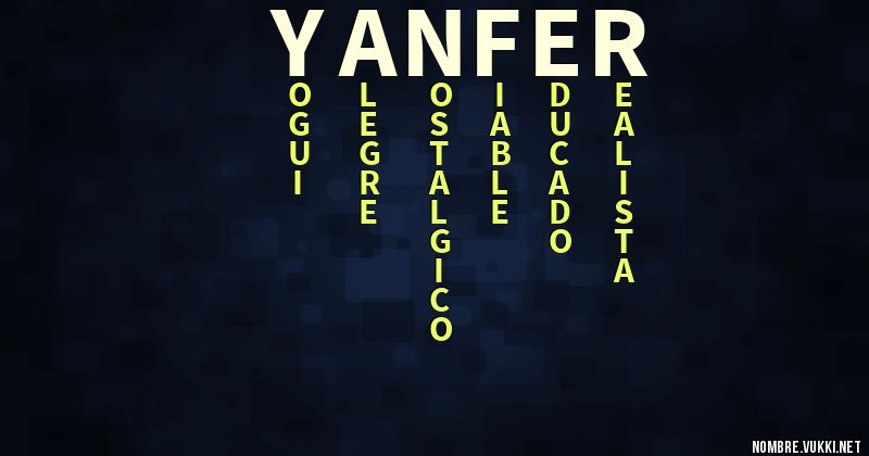 Qué significa yanfer