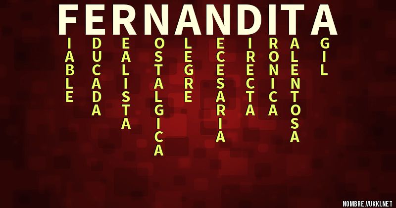 Qué significa fernandita