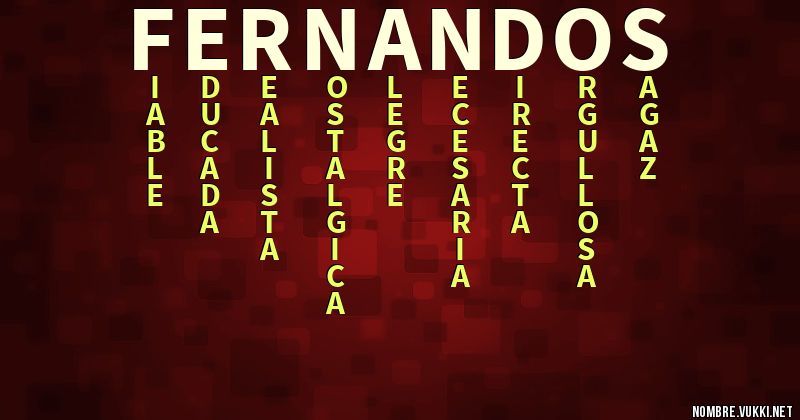 Qué significa fernandos