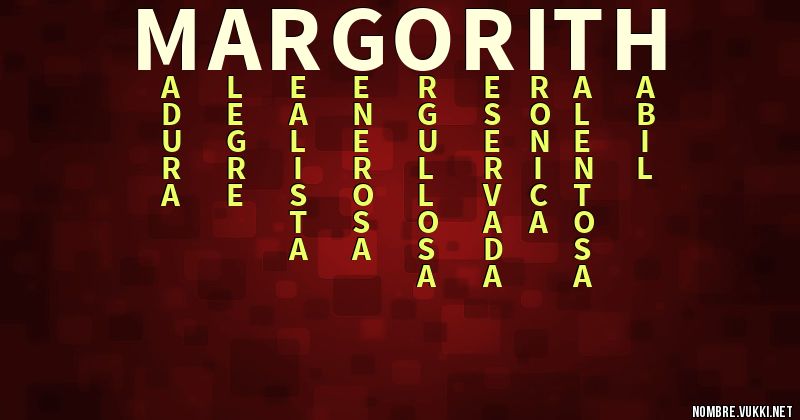 Qué significa margorith