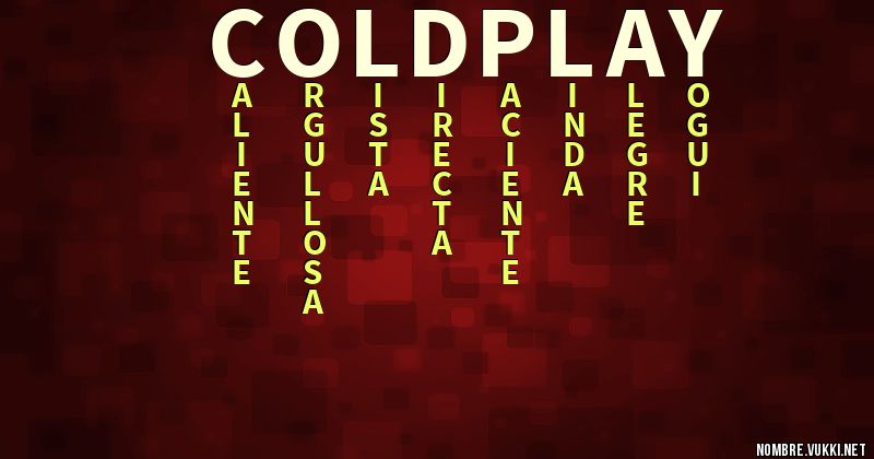 Qué significa coldplay