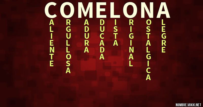 Qué significa comelona