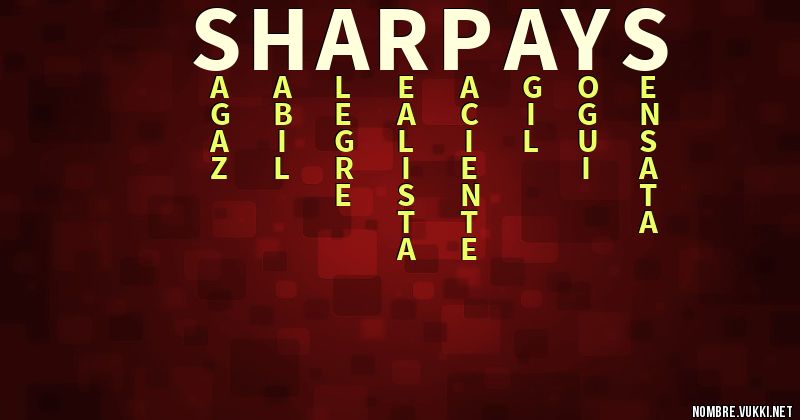 Qué significa sharpays