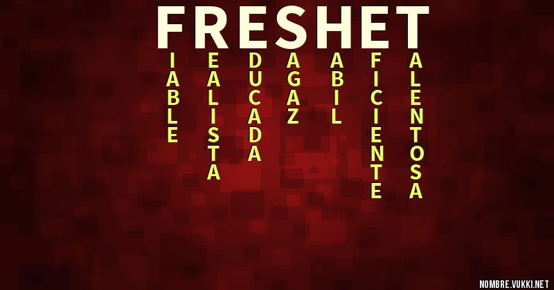 Qué significa freshet