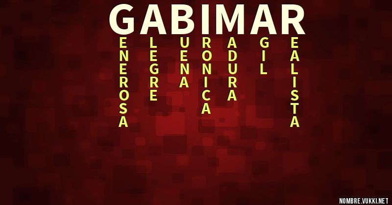 Qué significa gabimar