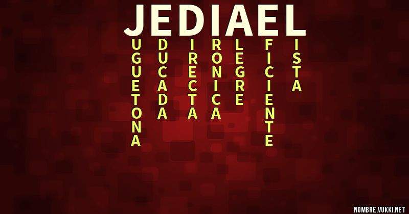 Qué significa jediael